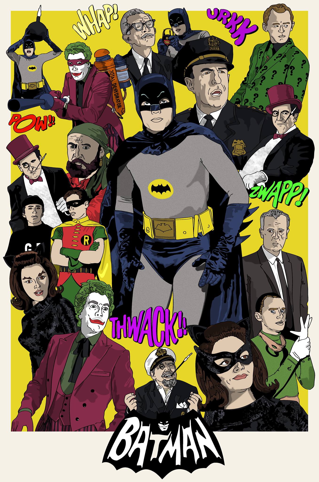 Batman 1966 Poster