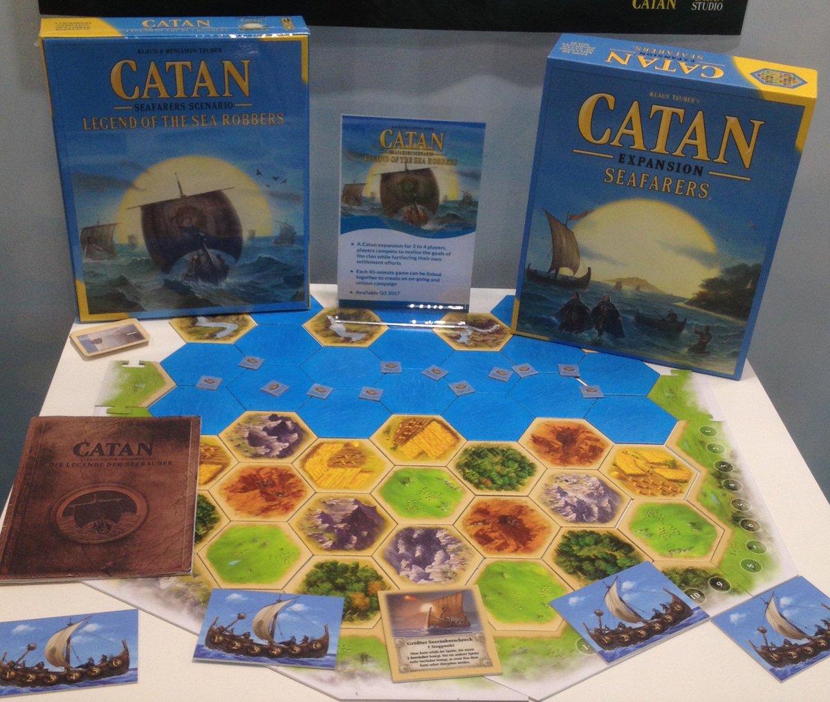 Seafarers Scenario Catan Legend of the Sea Robbers Toys & Hobbies ...