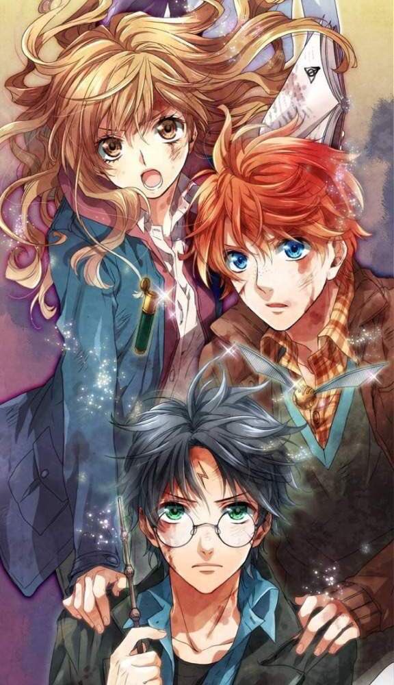 Harry Potter Anime Hermelien