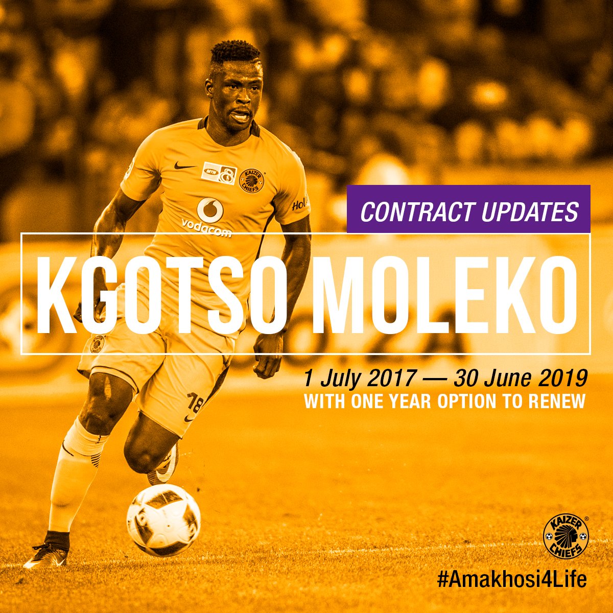 Player Updates: Kgotso Moleko has signed a 2 year extension with the ...