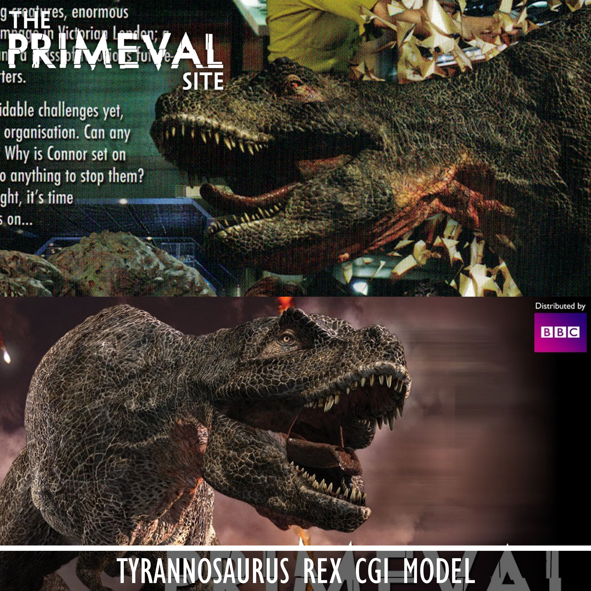 Primeval Creatures Rex Primeval New World Merch & Gifts For Sale
