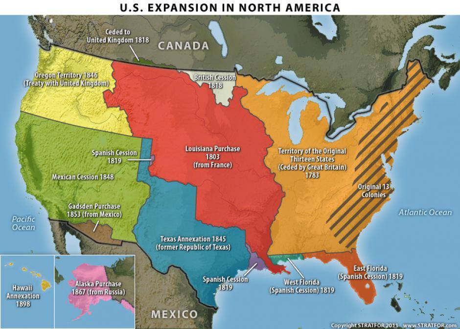 Westward Expansion Map