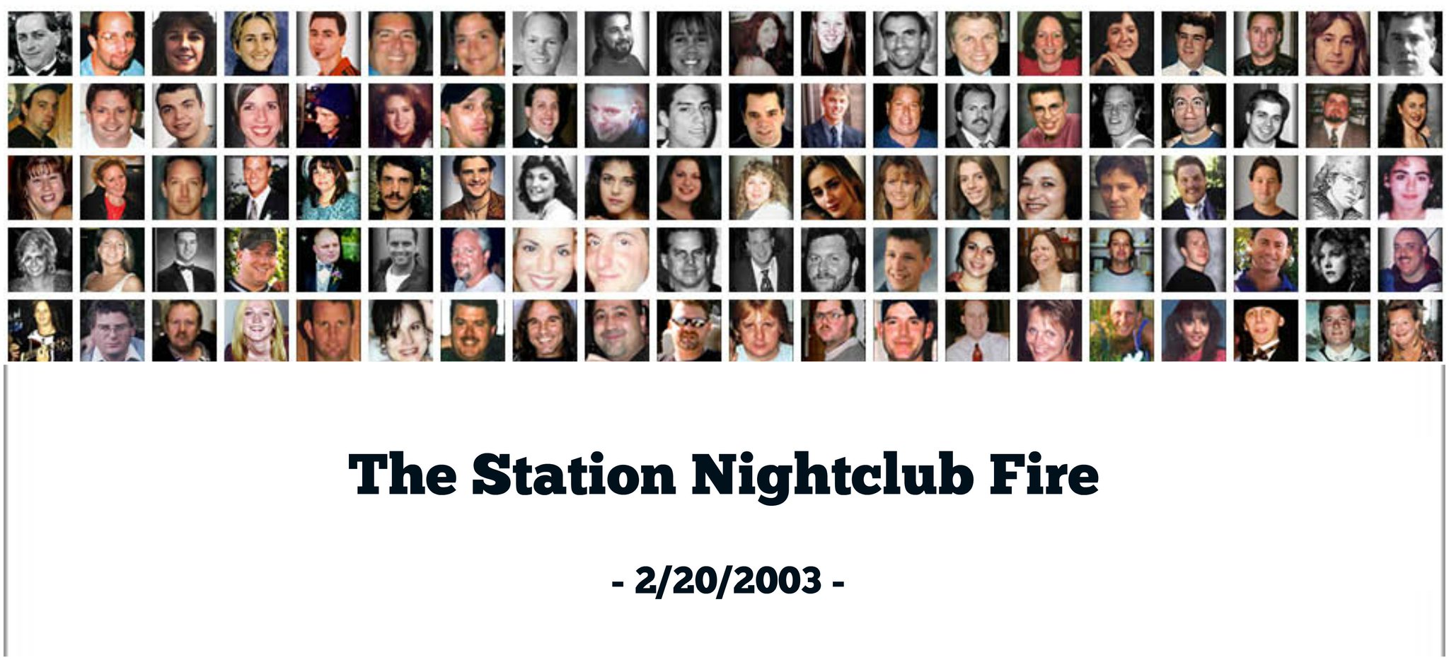 Station Nightclub Fire Bodies