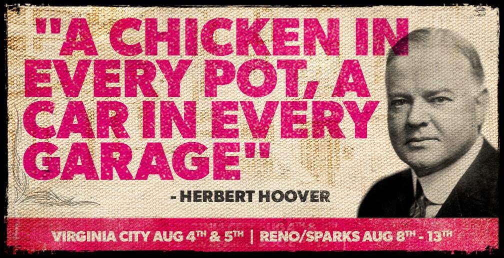 Herbert Hoover Campaign Poster