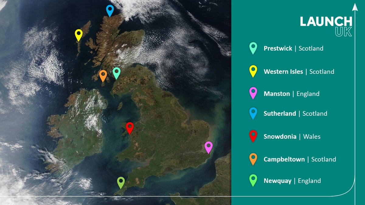 Potential UK spaceport locations have just presented about their sites ...