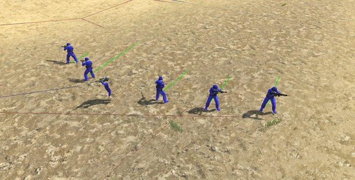 Squad in a wedge formation : r/Ravenfield