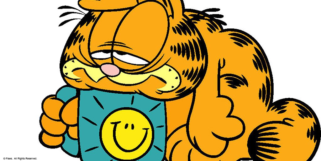 Garfield Waking Up