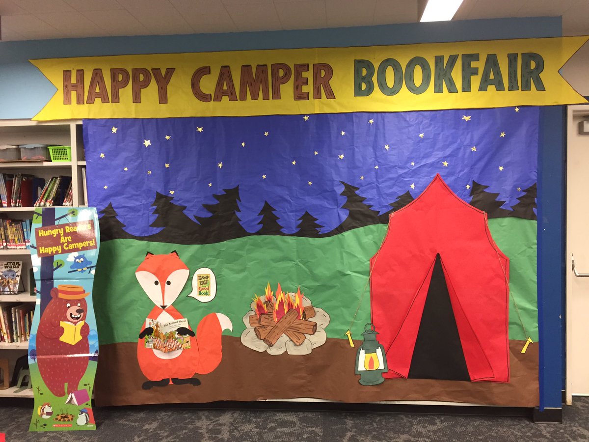 Gini on Twitter: "@Scholastic Happy Camper Book Fair starts today! # ...