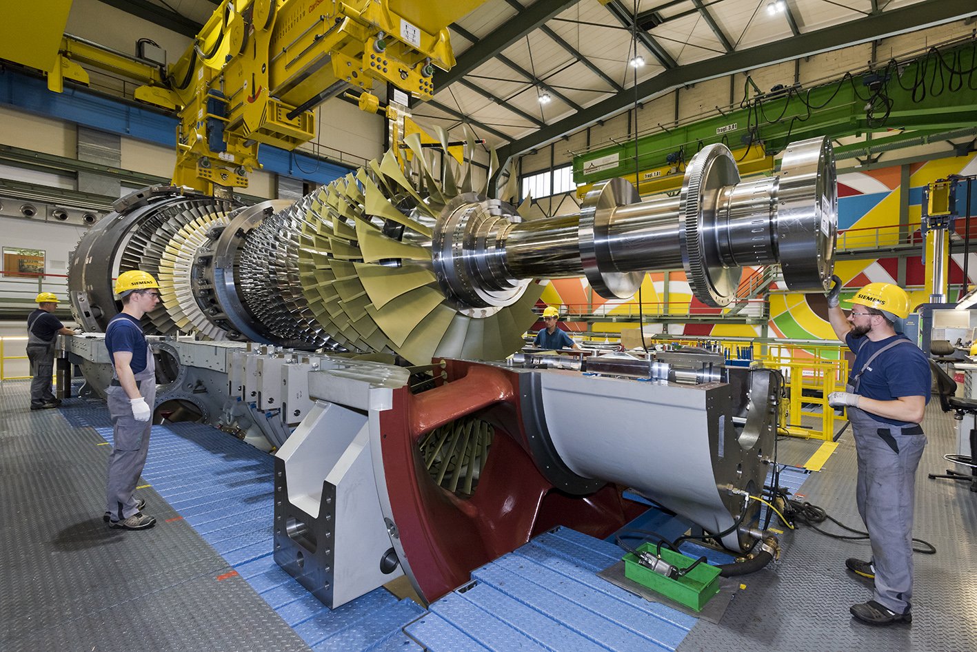 Siemens Gas Turbine Generator