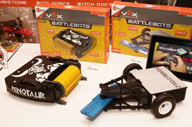 HEXBUG on Twitter: "It's robot building time! Introducing VEX Robotics BattleBots, Minotaur ...