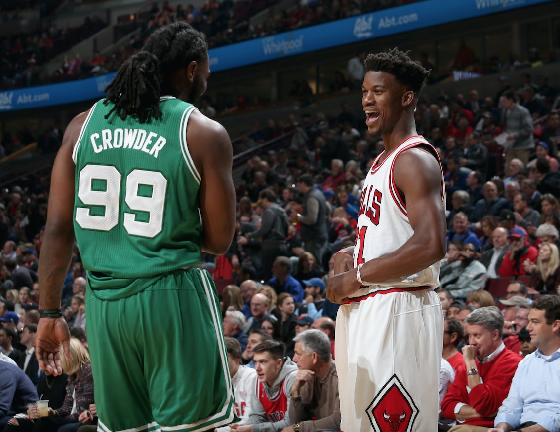 If Jimmy Butler somehow ends up in Boston before the deadline, Jae ...