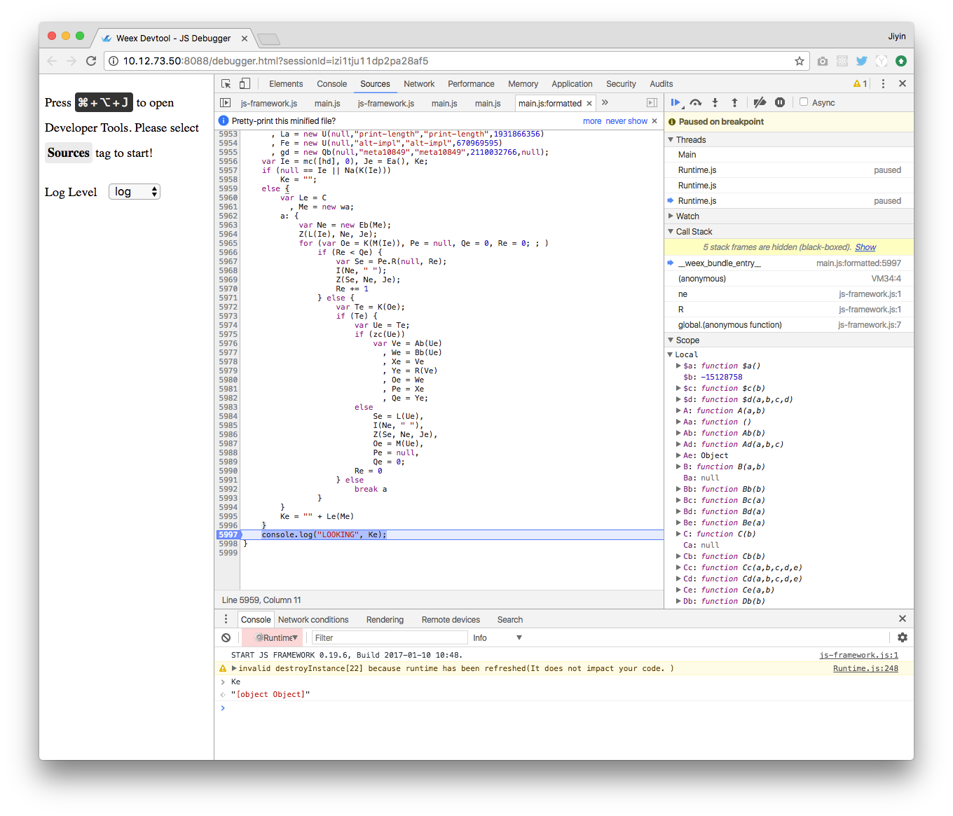 V8 Weex Handles String Object Differently From Nodejs Stack Overflow