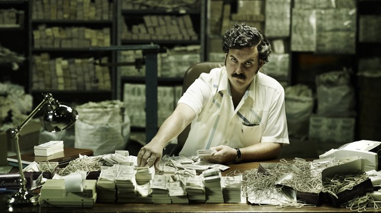 Pablo Escobar Money Room