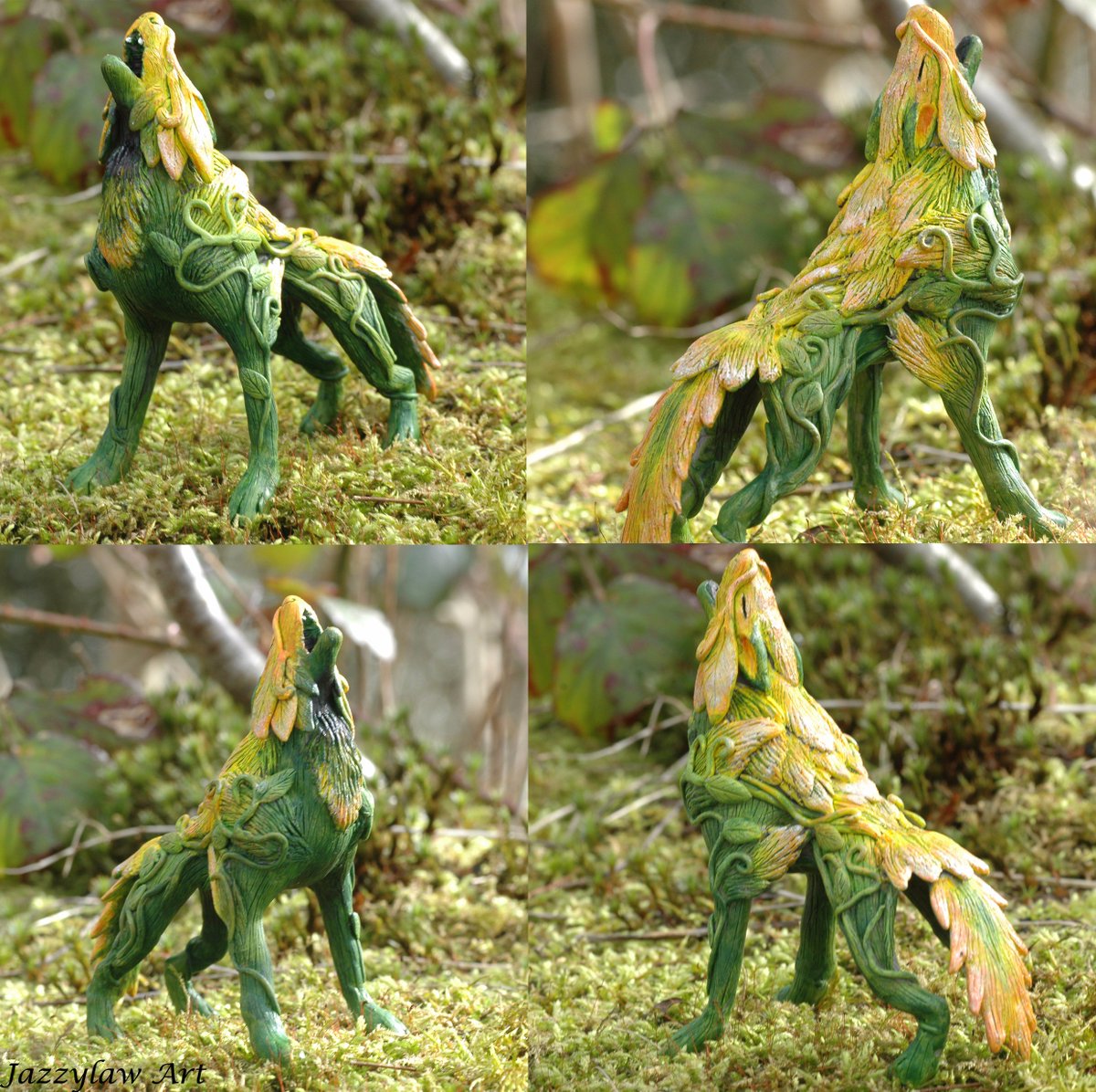 I sculpted a pretty fern hound from polymer clay! : r/Guildwars2