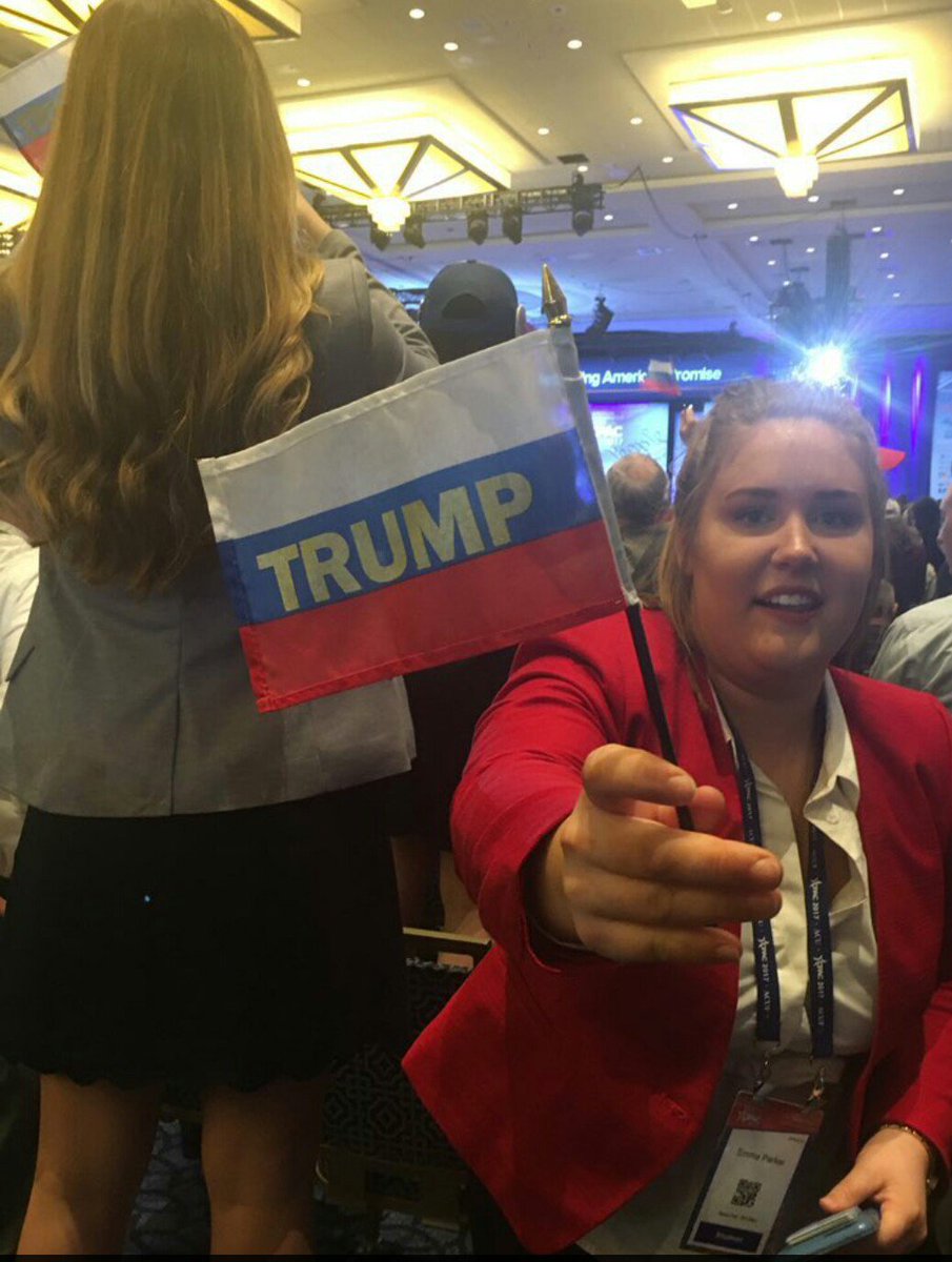 Lol, Russian Flags Handed Out/Waved During Trump CPAC Speech ...