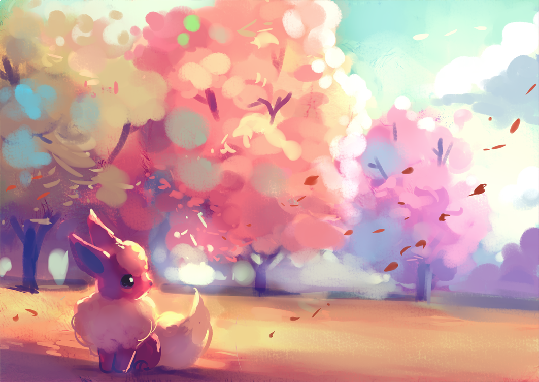Autumn leaves. (By Manino) : r/Pokemonart