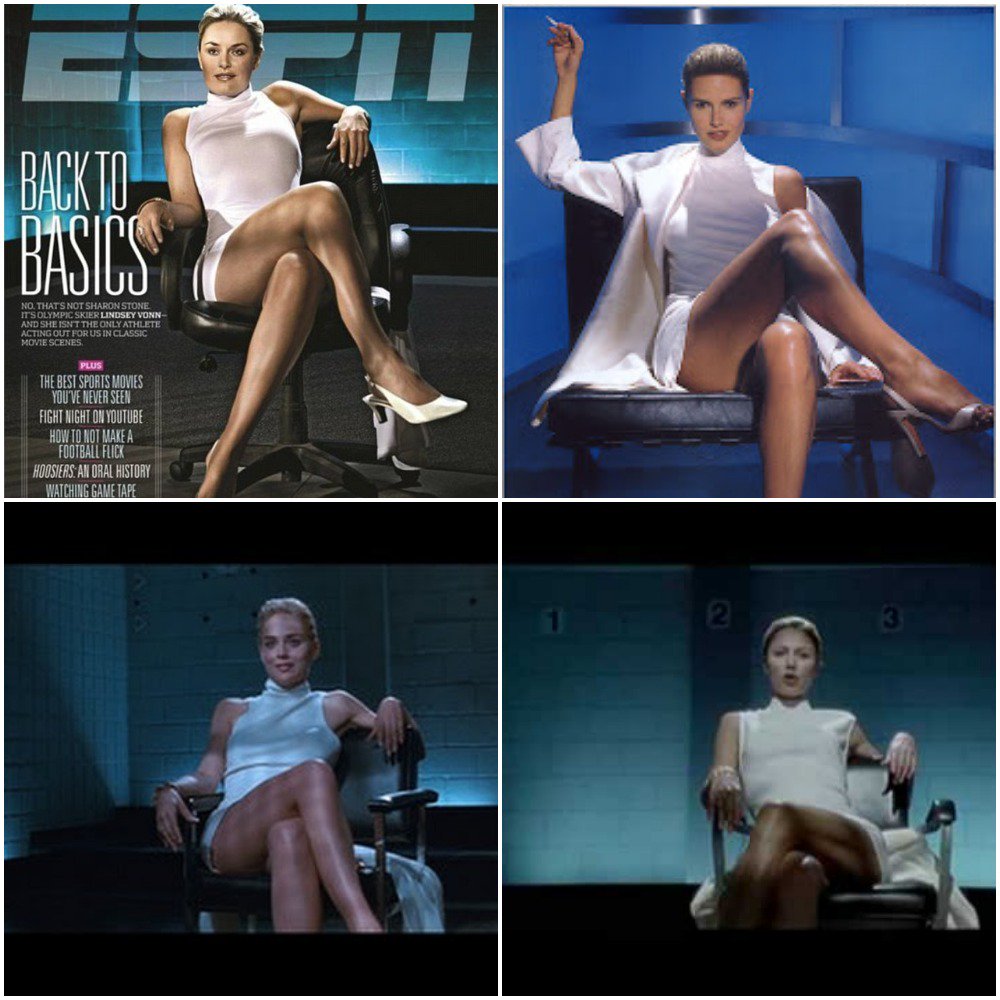 Lindsey Vonn Basic Instinct