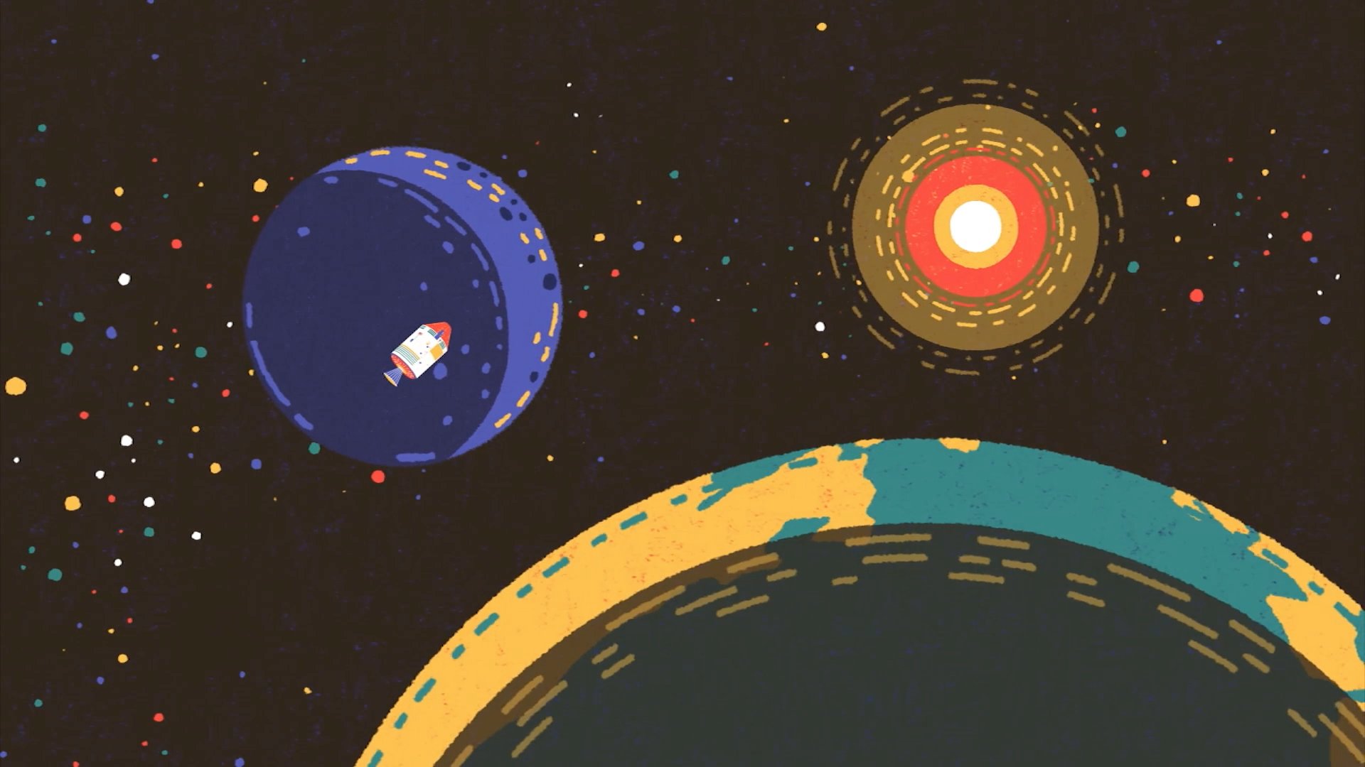 Hubble Space Telescope Animation