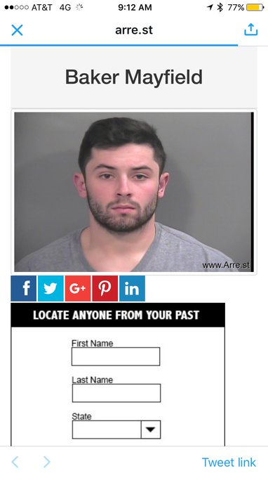 BAKER MAYFIELD ARRESTED FOR PUBLIC INTOXICATION, DISORDERLY CONDUCT – gamer of life