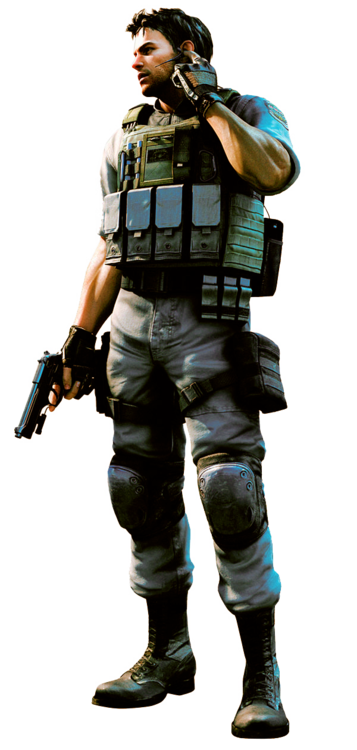 Chris Redfield returns in the free Not A Hero DLC for RE7 this Spring ...