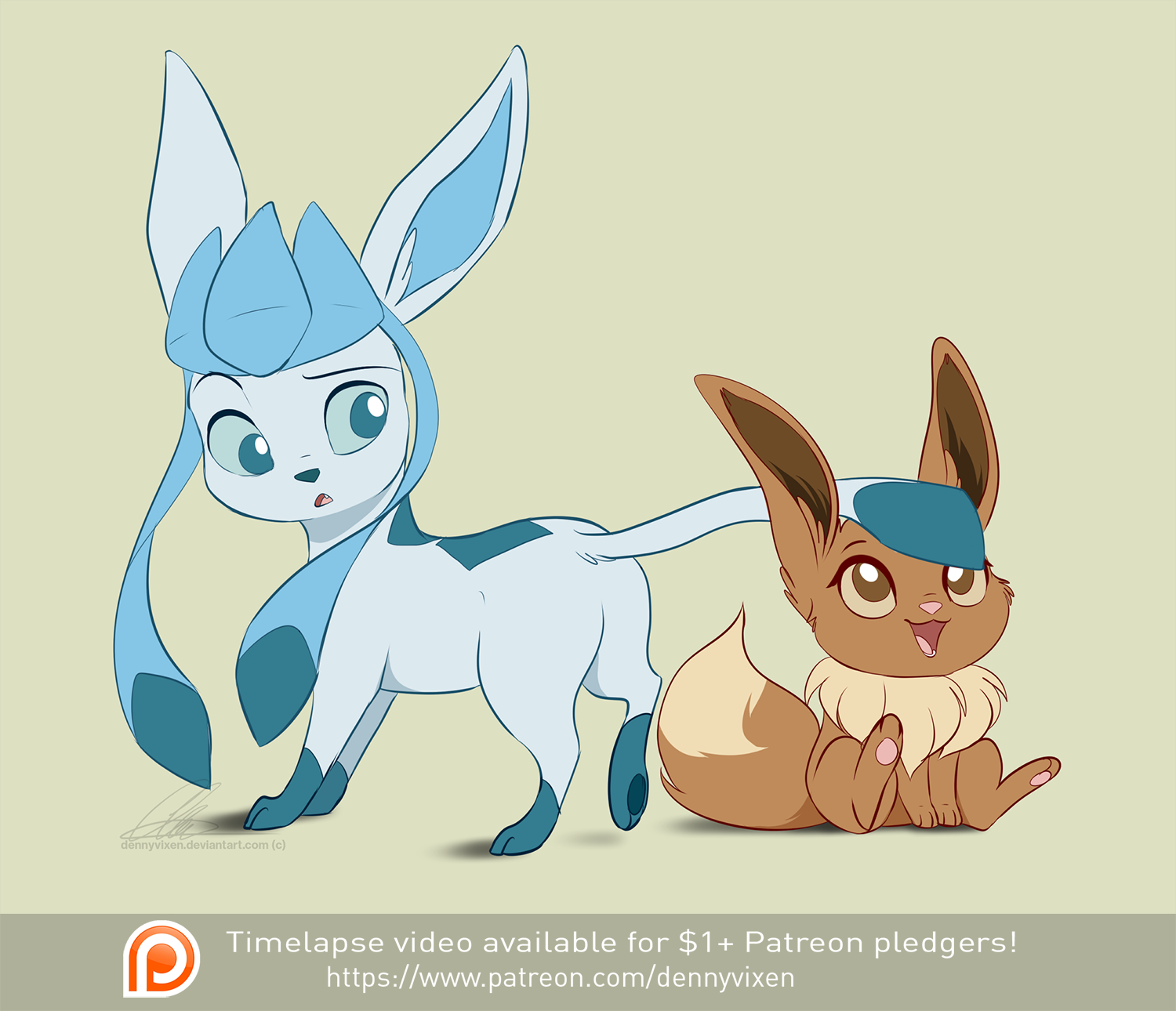 Pokemon Eevee Glaceon