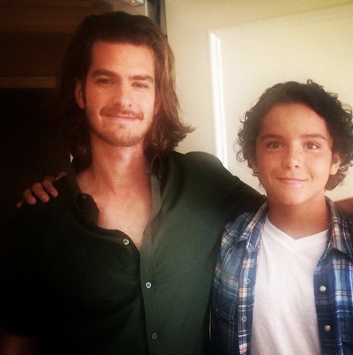 Noah Lomax And Andrew Garfield