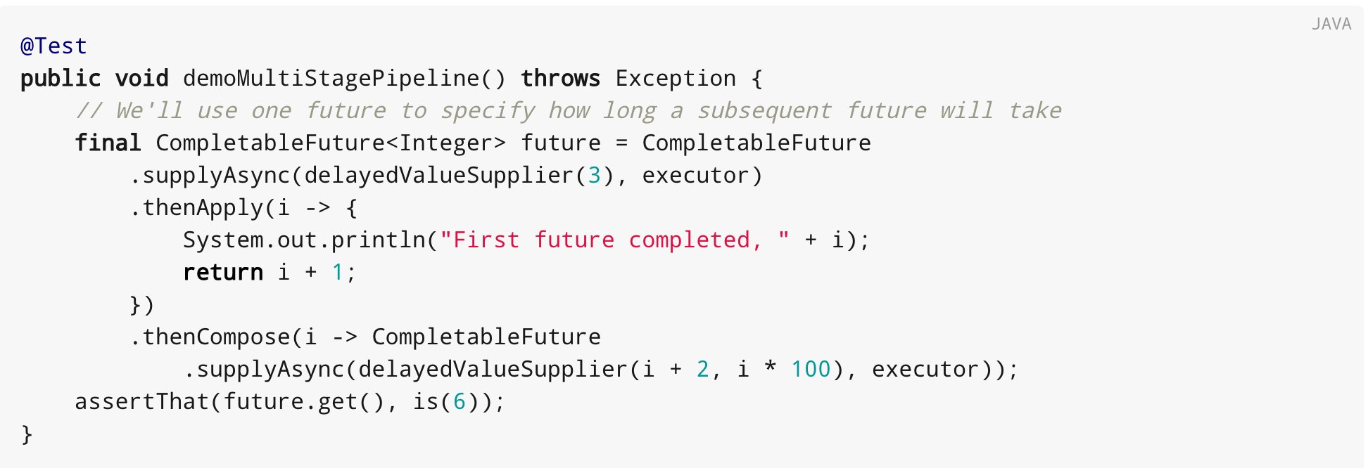 Java on Twitter: "The CompletionStage interface and CompletableFuture implementation https://t ...