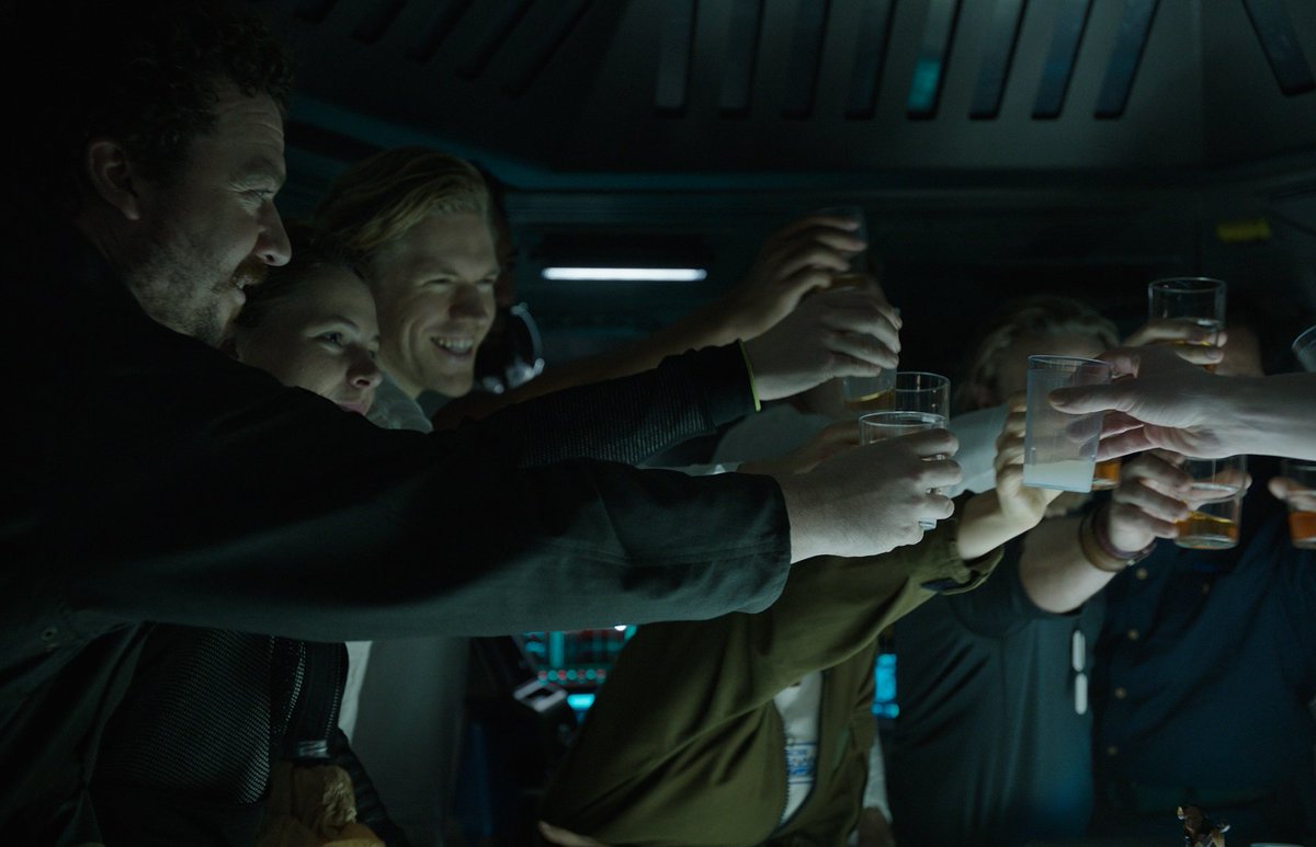Watch The Alien Covenant Prologue: Last Supper Clip! - Alien vs ...