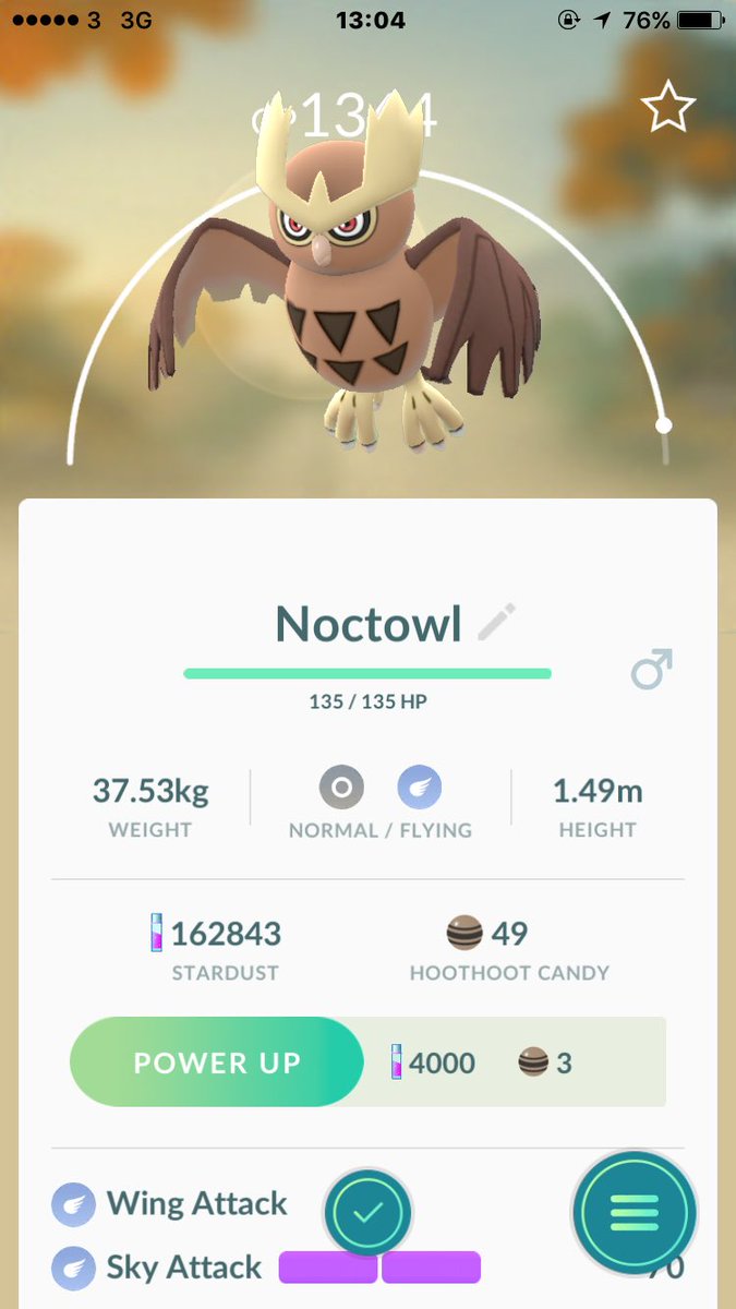 Hoothoot Evolution