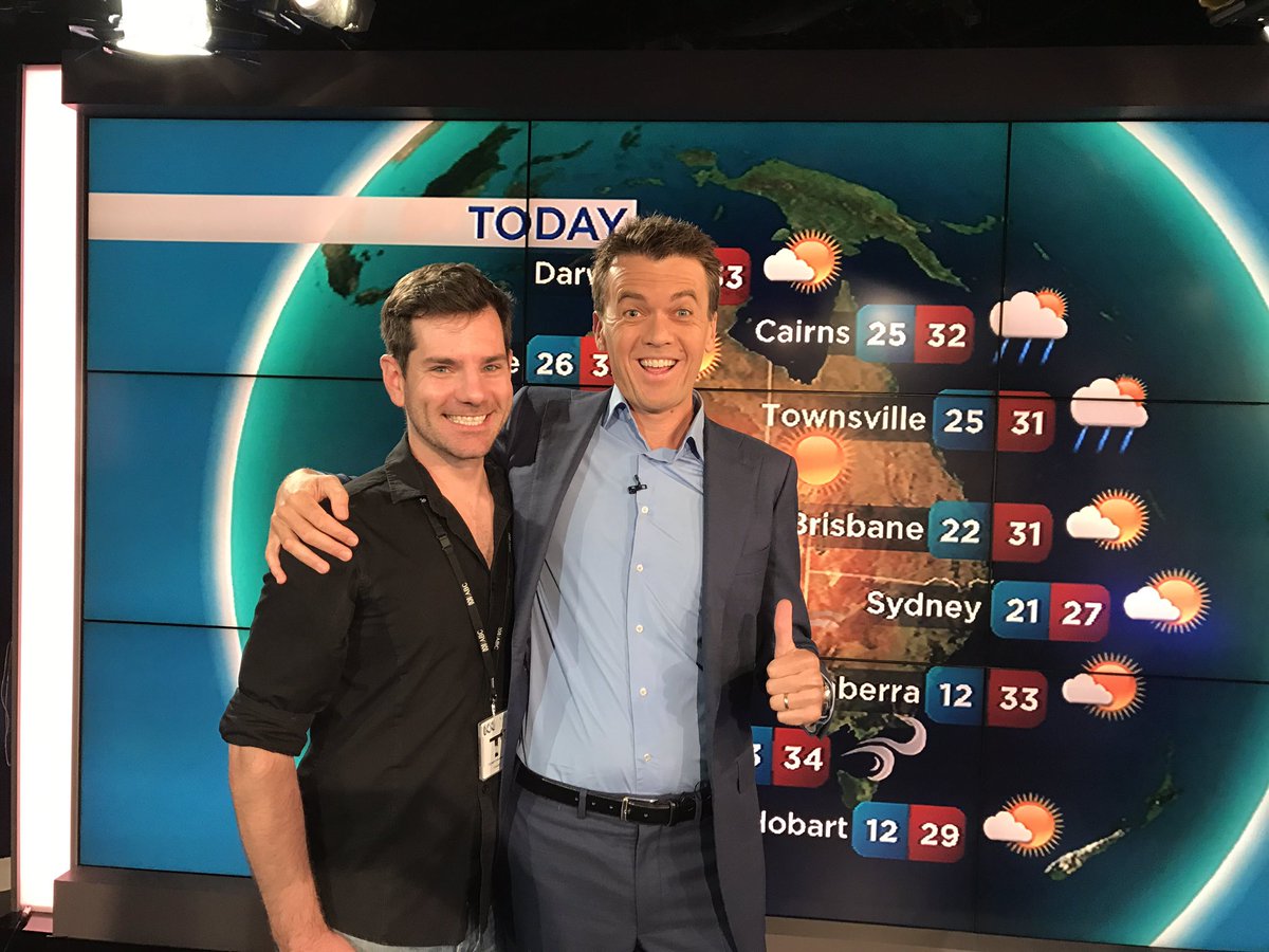 Huge welcome to our new weather presenter, meteorologist and Navy ...