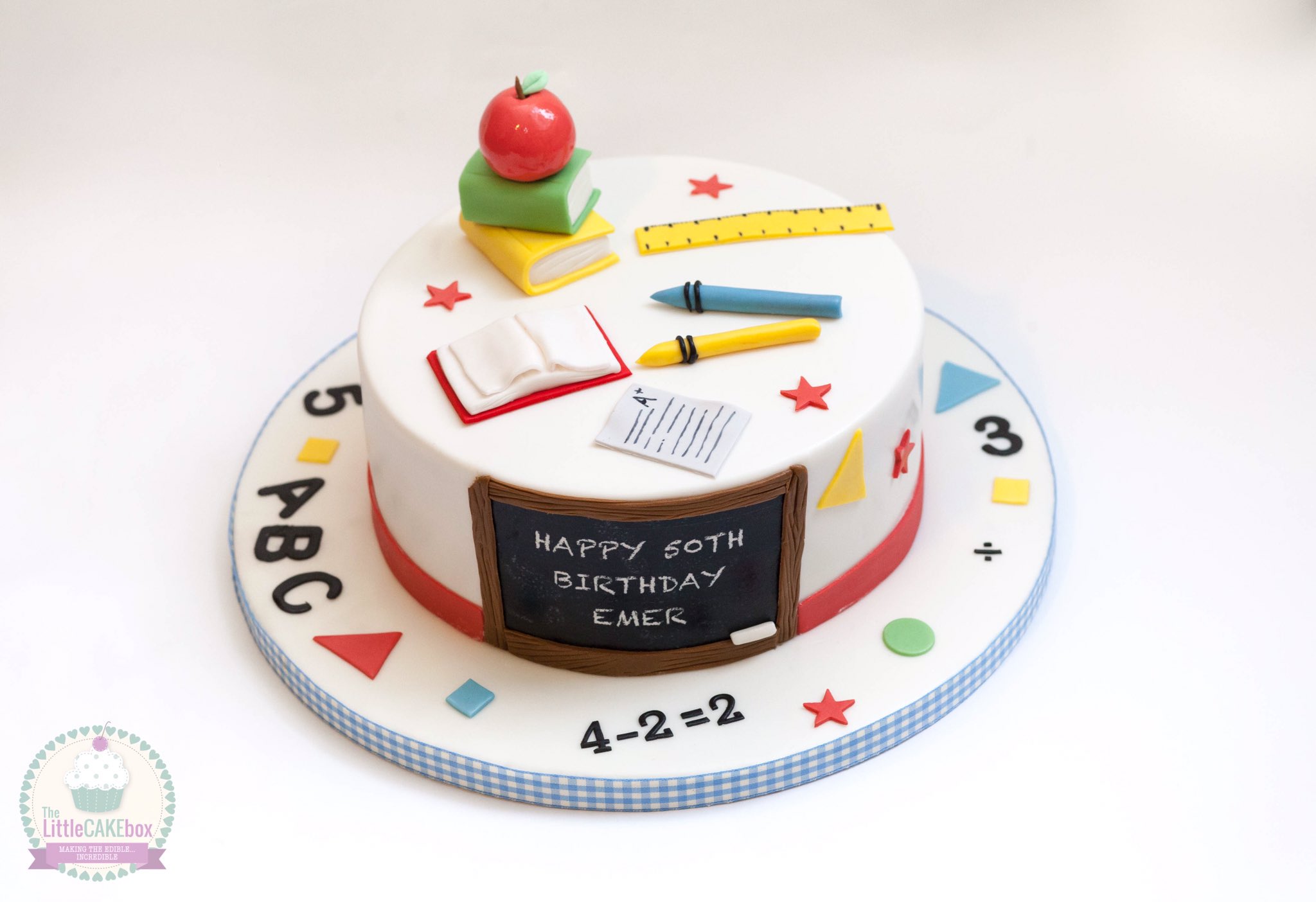 School Teacher Cake