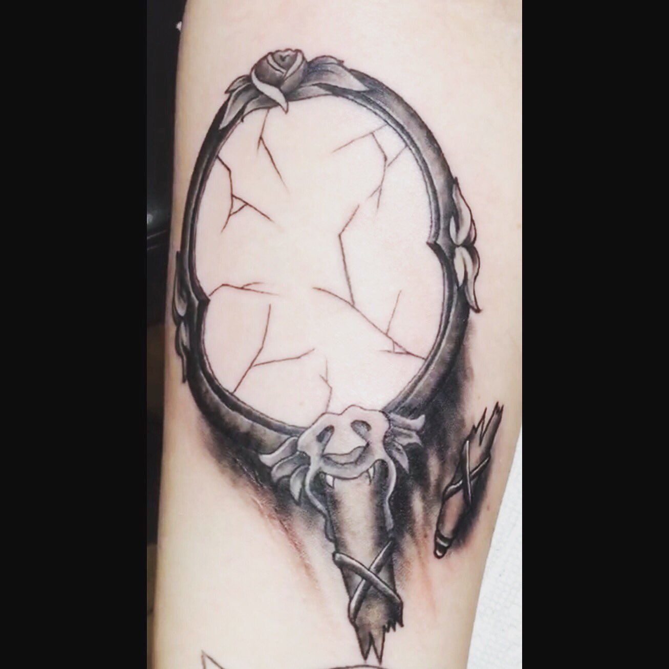Shattered Mirror Tattoos