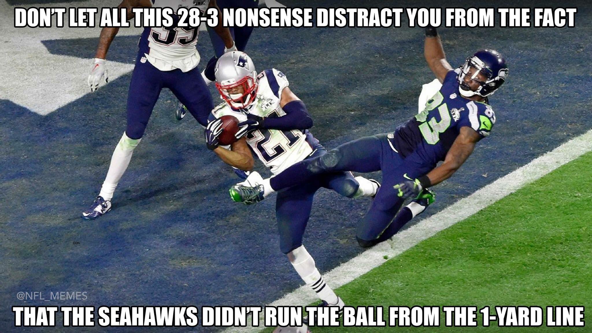 Seahawks Super Bowl Memes