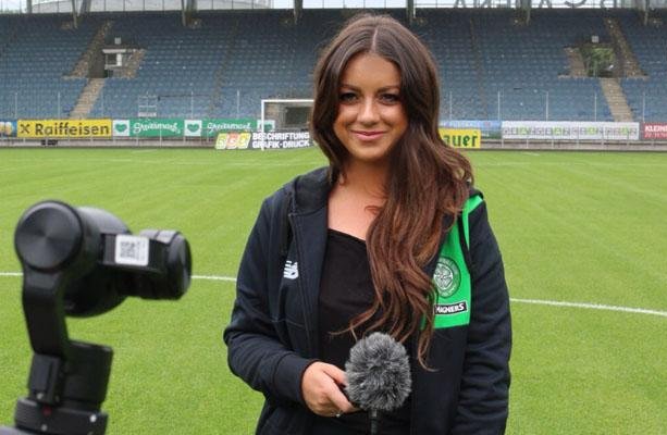 Summer Harl: Celtic TV presenter Summer Harl leaves her job