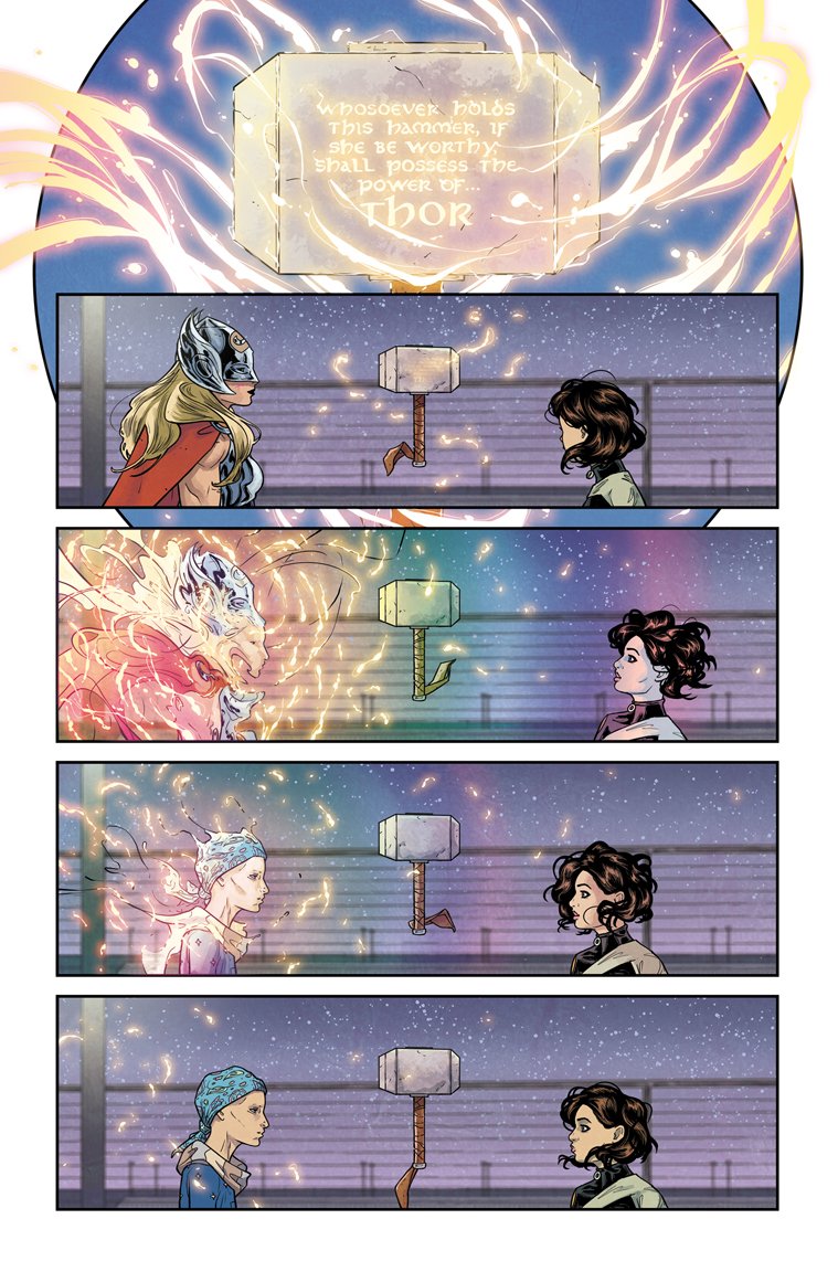 「VERILY! THE MIGHTY THOR #1 is out today!! 」Russell Dautermanの漫画