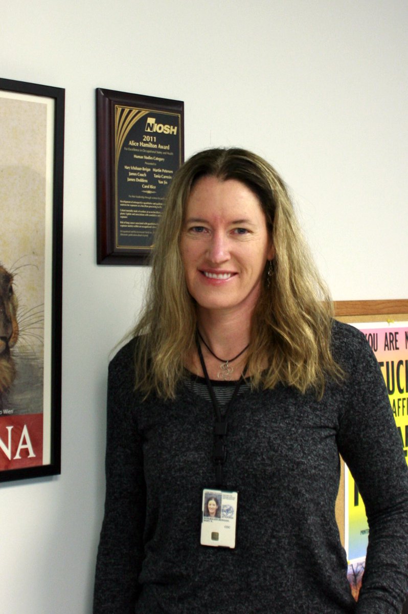Meet Mary, an epidemiologist at NIOSH. She studies work-related cancer ...
