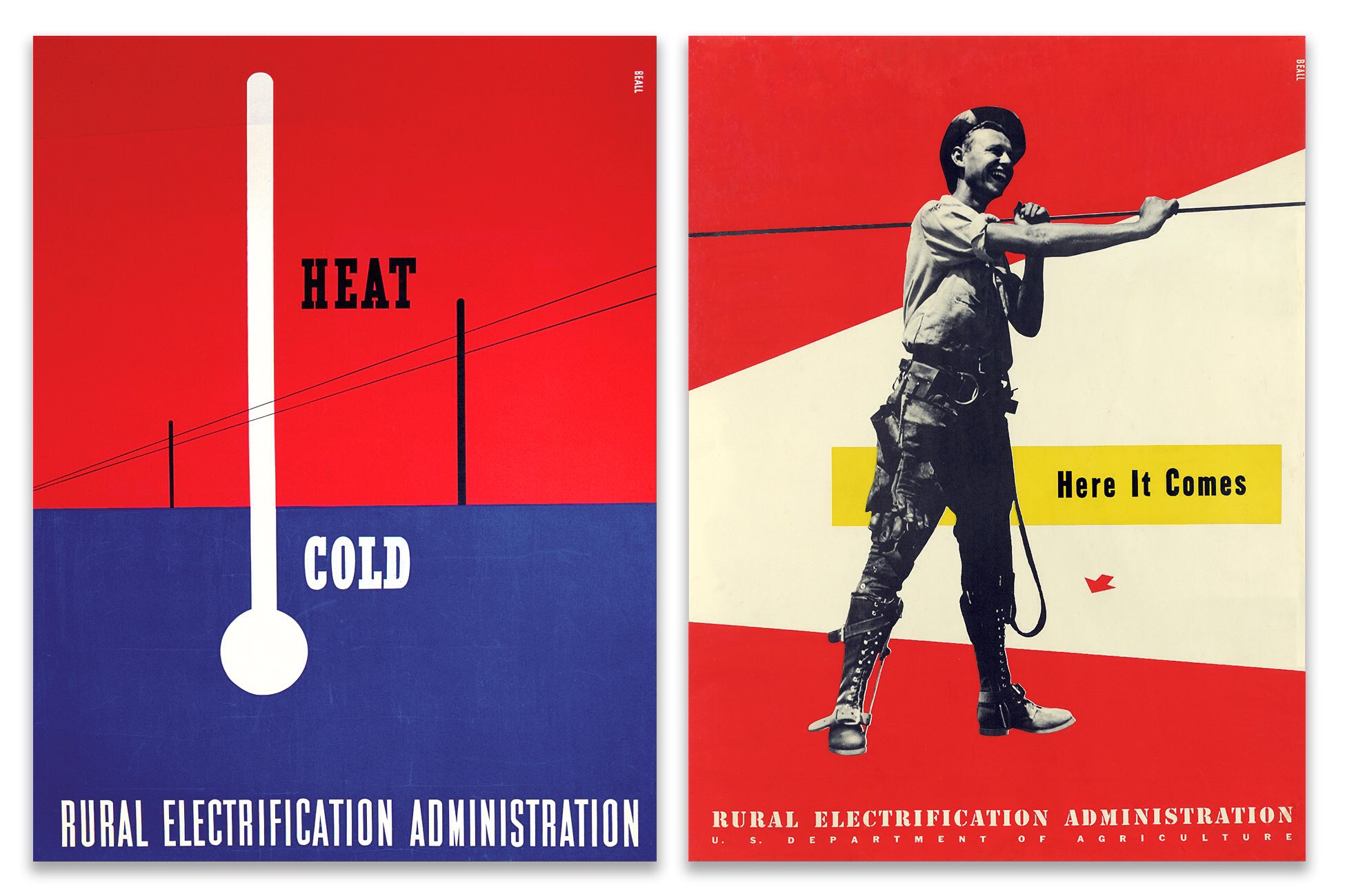 Lester Beall Rural Electrification Administration