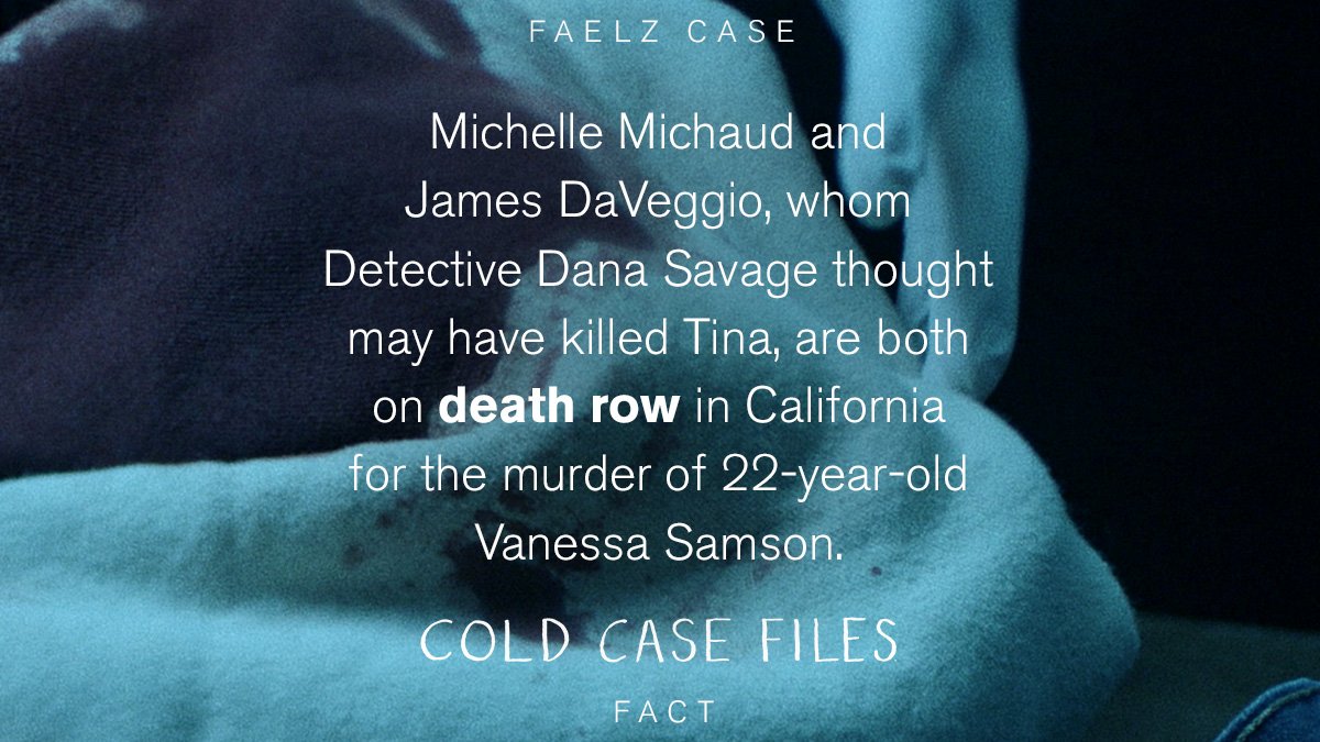 Michelle Michaud and James DaVeggio were suspects in Tina Faelz's death ...