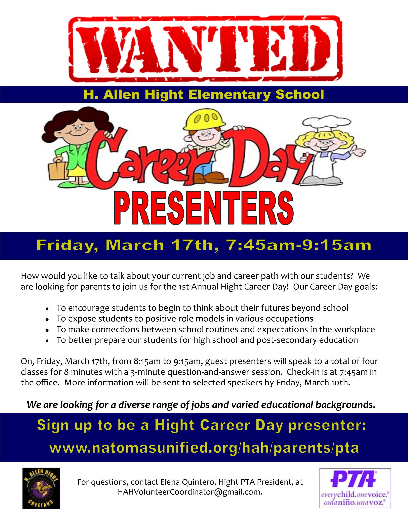 Questions For Career Day Presenters