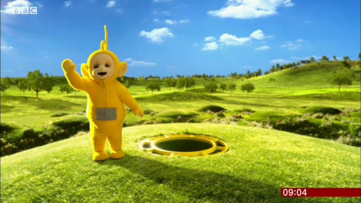 Teletubbies Tubby Bye Bye Laa