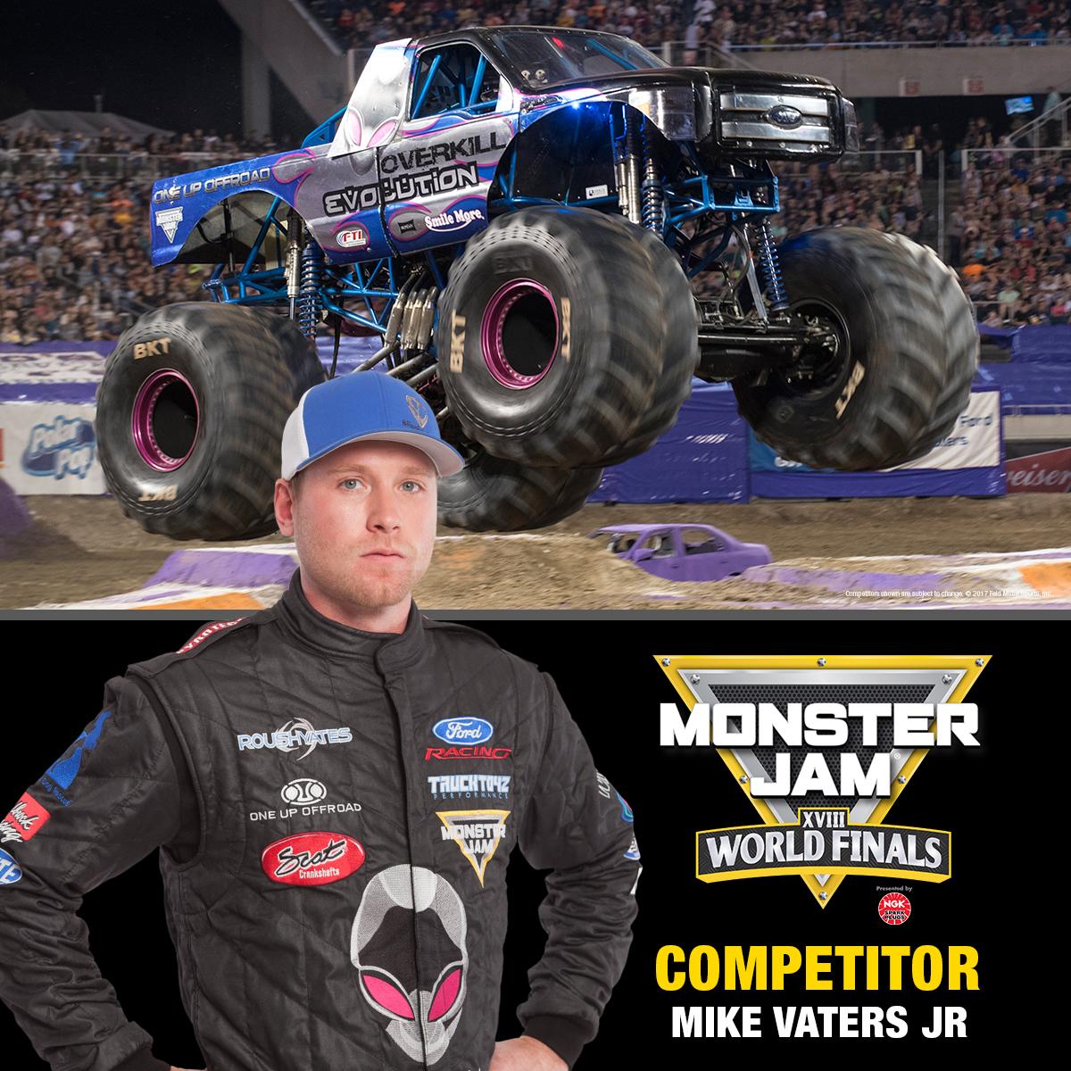 Monster Jam Overkill Evolution Driver Mike Vaters Is Ready To Return To ...