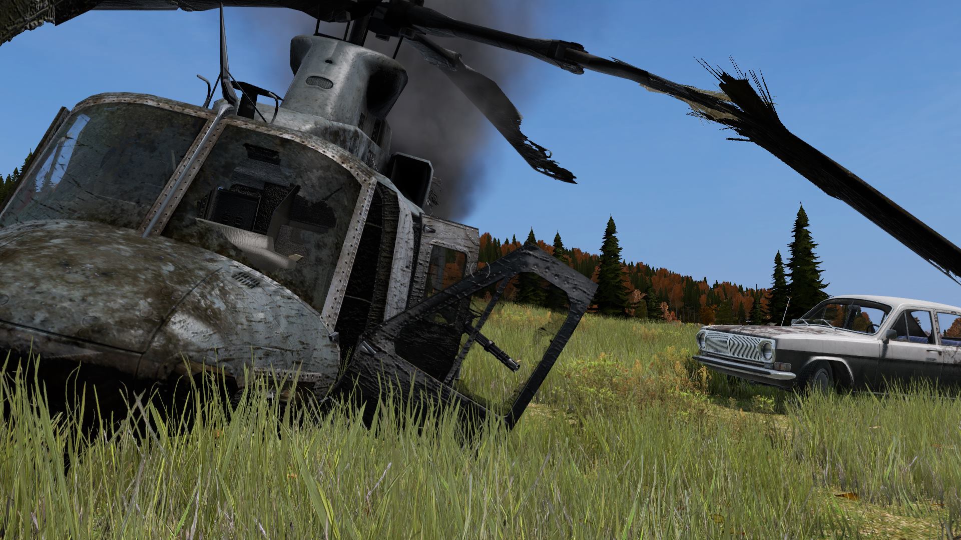 Crashed Helicopter Dayz