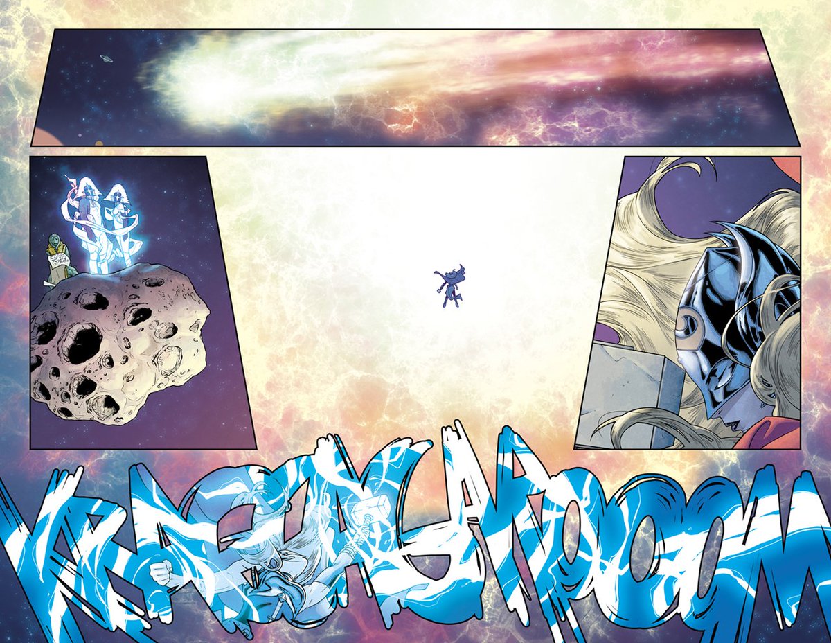 「VERILY! THE MIGHTY THOR #1 is out today!! 」Russell Dautermanの漫画