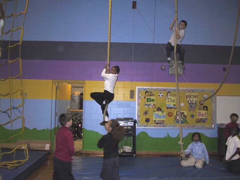 Middle School Gym Class