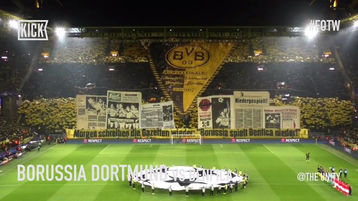 Can't beat that BVB tifo! The best fan scenes from the last week feat ...