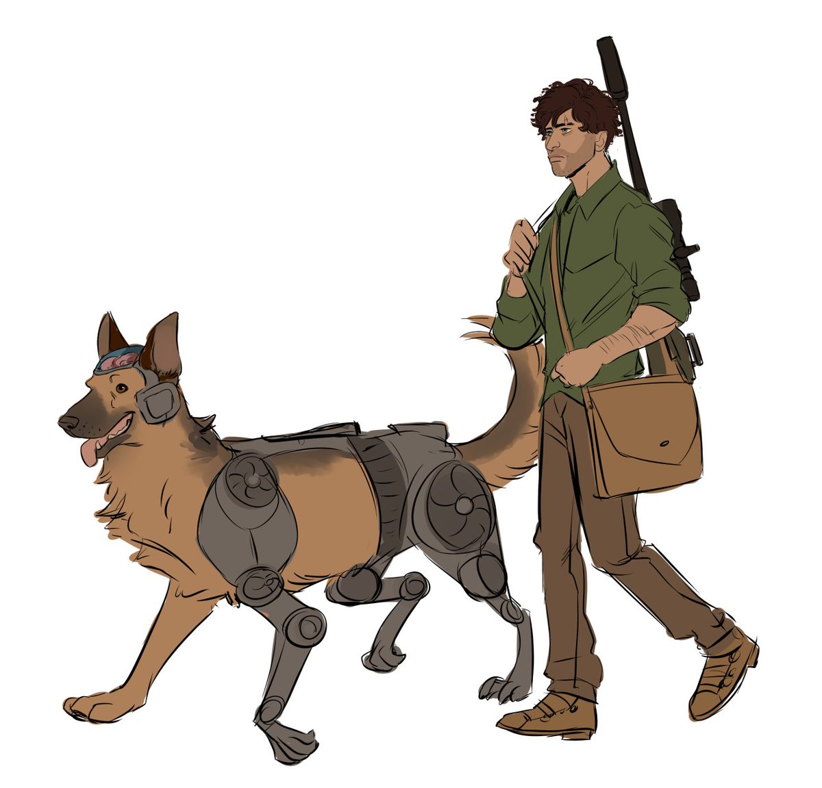 「who wants me to post old fallout fanart 」|Caseyの漫画