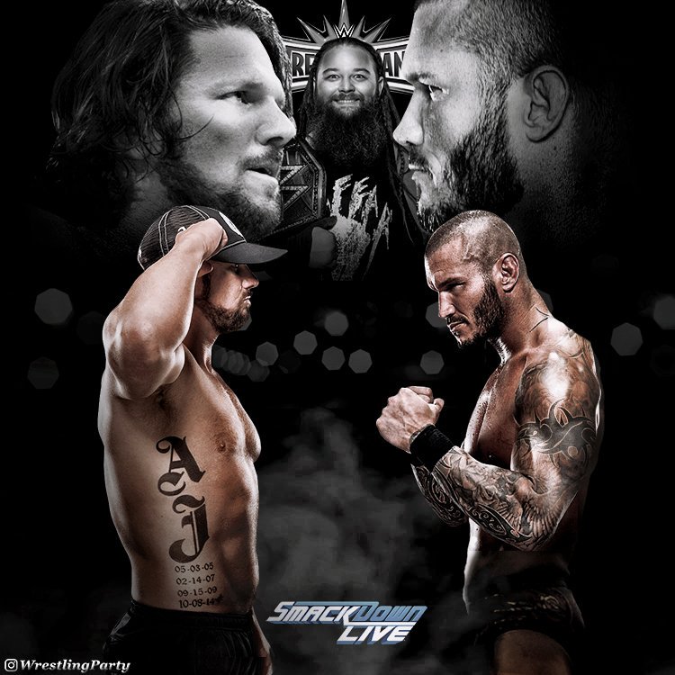 AJ Styles vs. Randy Orton Tuesday on #SDLive to determine Bray Wyatt's ...