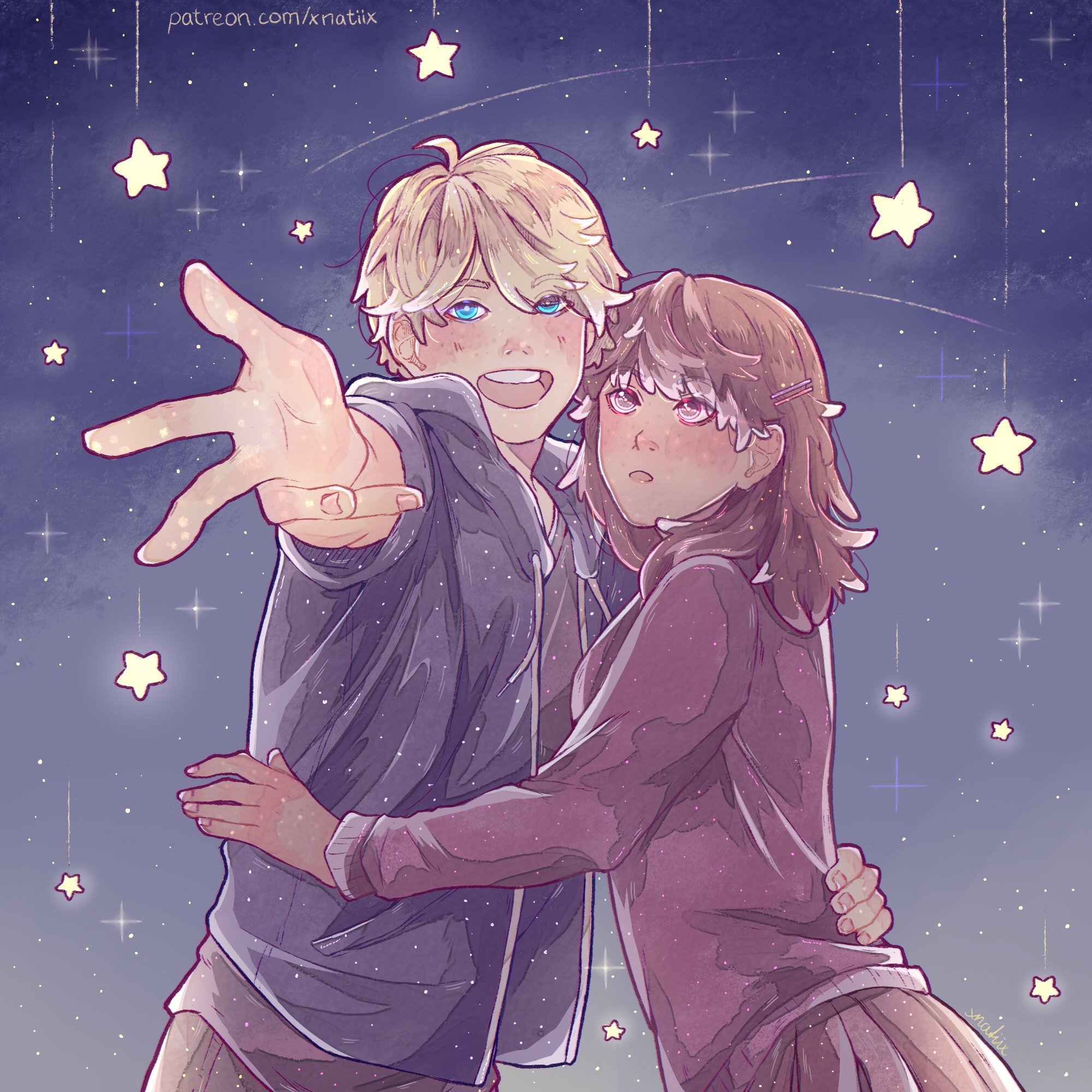 Anime Couple Hugging Tumblr