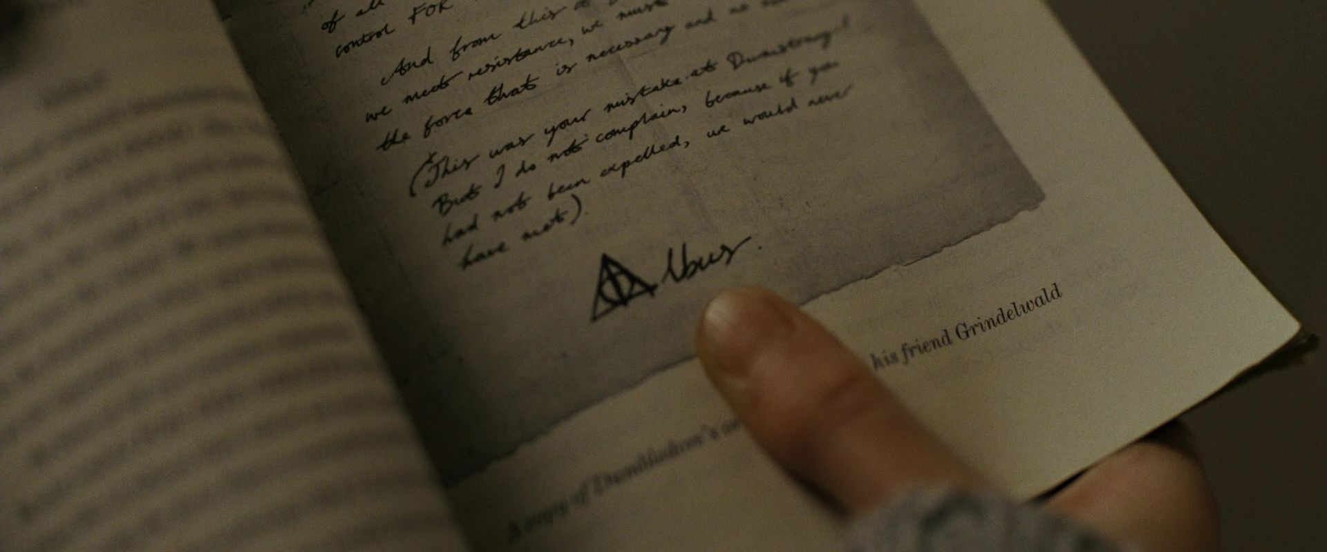Albus Dumbledore Signature