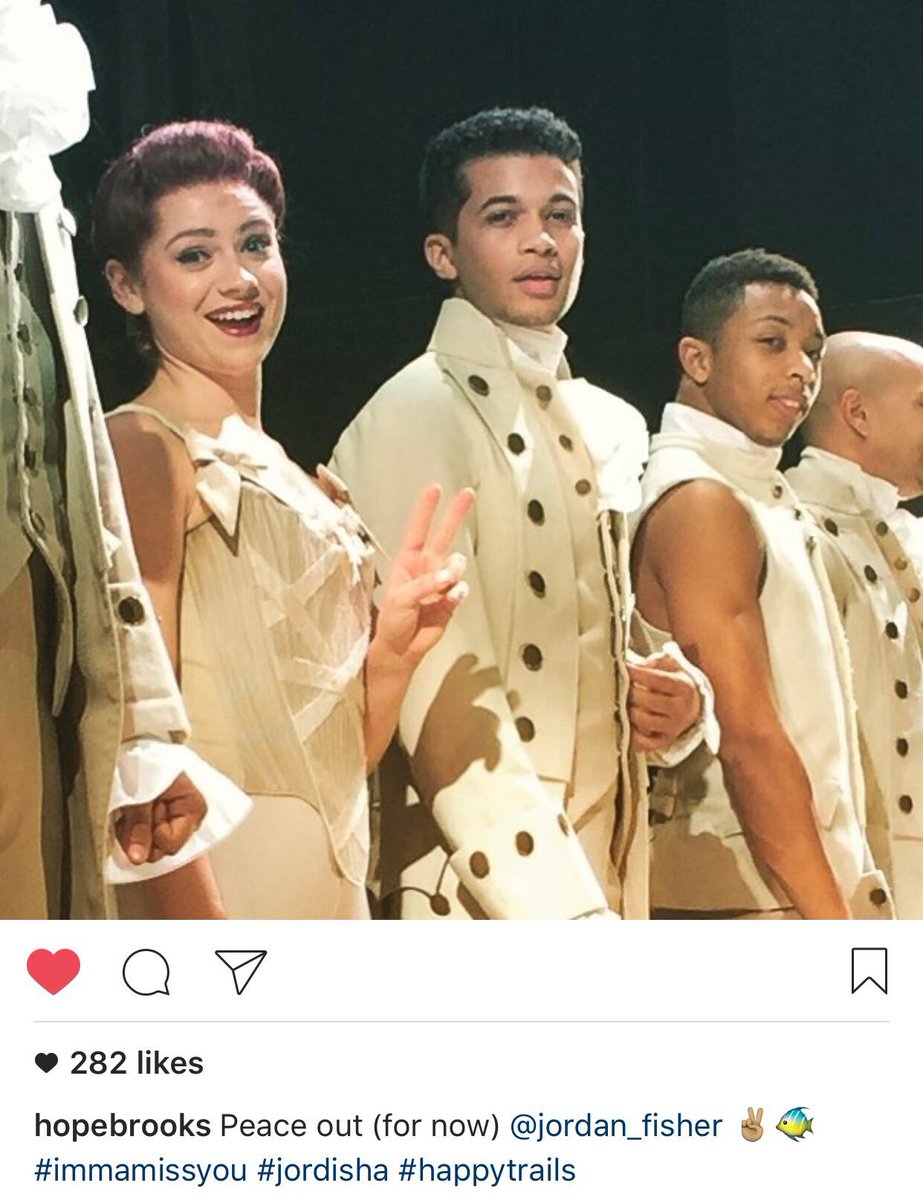 Jordan Fisher News on Twitter: "Morgan via Instagram! #HappyTrailsHamilfish…